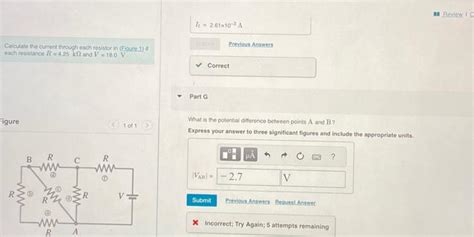 Solved Calculate The Current Through Each Resistor In Equre Chegg Com