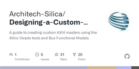 github architech silica designing a custom axi master using bfms a