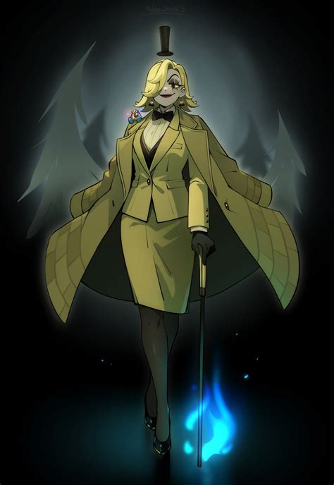 Meloni Shvarts Bill Cipher Disney Gravity Falls Highres 1girl