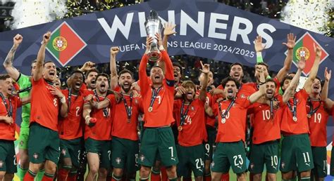 Cristiano Ronaldo Celebrates Third International Title With Portugal