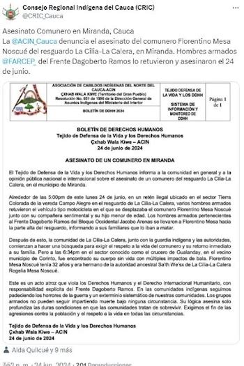 Así Operaba ‘fito El Cabecilla De Las Disidencias De Las Farc Abatido