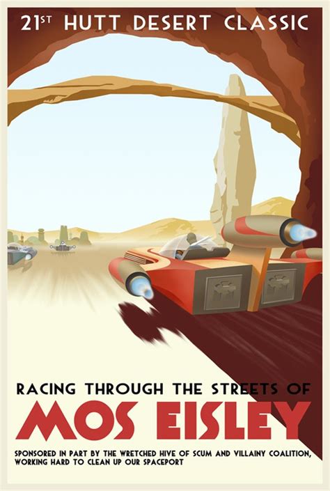Steve Thomas Star Wars Limited Edition Art Racing Through The Streets