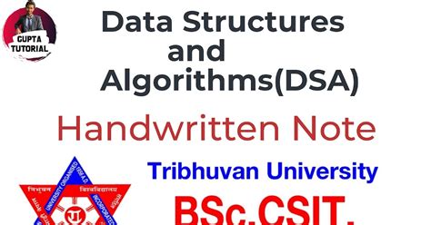 Data Structures And Algorithms Handwritten Notes