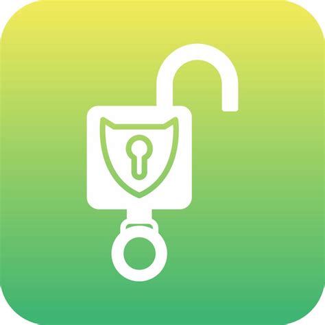 Open Padlock Vector Icon 37527722 Vector Art At Vecteezy