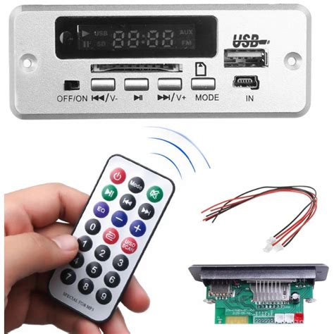 03109 Modul Decodor Mp3 Bluetooth Citire Usb Sd Afisaj Cu Led