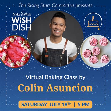 Wish Dish Virtual Baking Class With Colin Asuncion View The Vibe Toronto