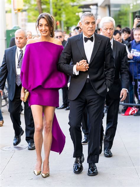 Amal Clooney Wore Balenciaga To The 2026 Chaplin Award Gala Red