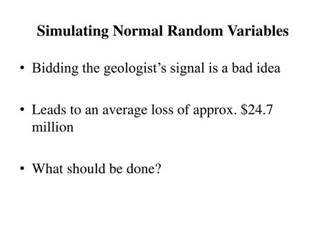 Ppt Simulating Normal Random Variables Powerpoint Presentation Free