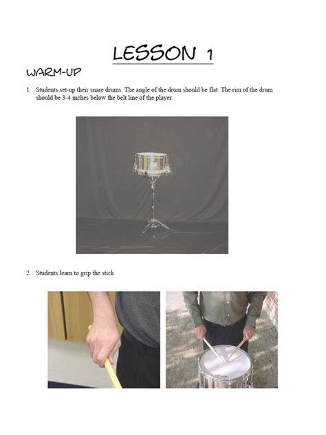 Ultimate Percussion Method Pdf Performing Arts Notation