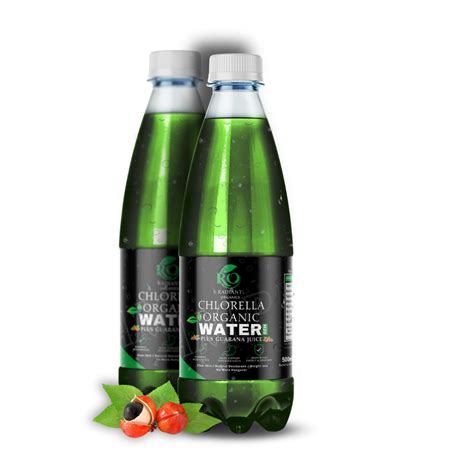 Chlorella Water Guaranna Juice Radiant Organics