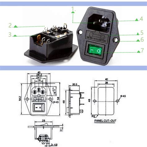 Iec C8 Input Socket Ac Reliable Ac Power Solutions