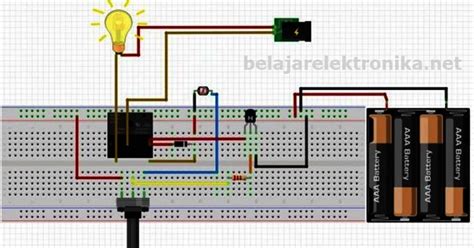 Cara Merangkai Lampu Saklar Otomatis Dengan Ldr Panassoder