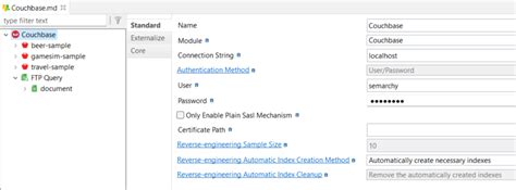 Getting Started With Couchbase Database Semarchy Xdi Documentation