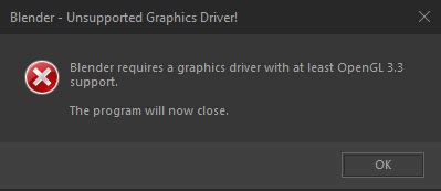 Blender Crashes And I Have The Required OpenGL Version Blender Development Discussion