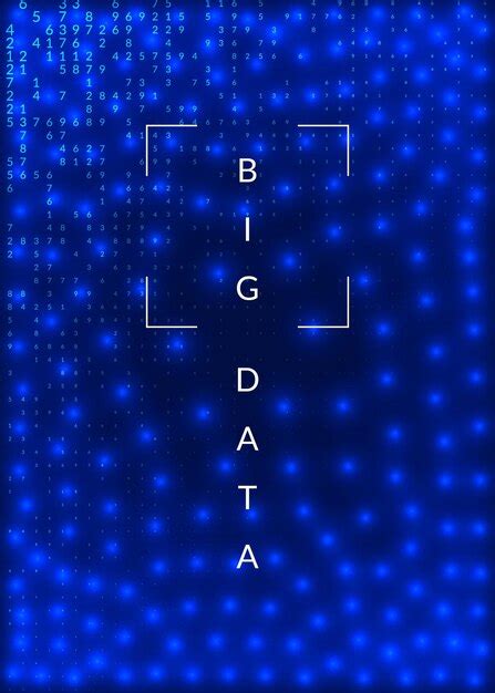 Premium Vector Quantum Computing Background Technology For Big Data Visualiza