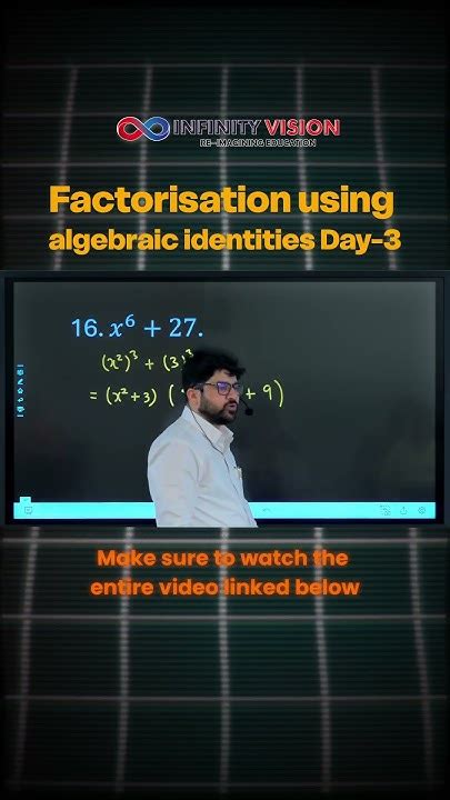 Master Factorisation Techniques Visual Proof Of Algebraic Identities