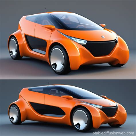 Futuristic Citicar Design Stable Diffusion Online