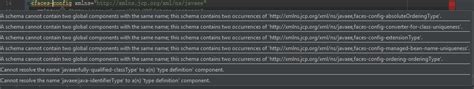 Intellij Idea URI Is Not Registered Of Default Xmlns In Faces Config And MyFaces 2 2 Stack