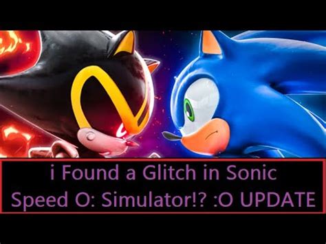 Sonic Speed Simulator New Update YouTube