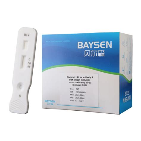 Diagnostic Kit For Antibody P24 Antigen To Human Immunodeficiency Virus