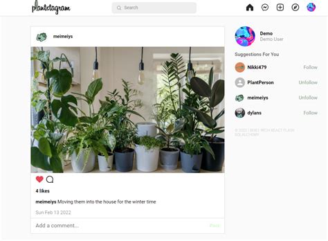 GitHub MeiMeiYS Plantstagram
