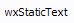 Wx StaticText WxPython Phoenix Documentation