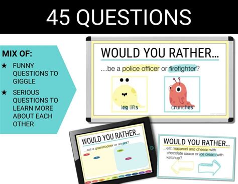 Back to School Would You Rather Questions Get to Know You Activity ...