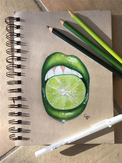 Lime Lips Inspired By The Lip Artist Valda Haggerty Bunte