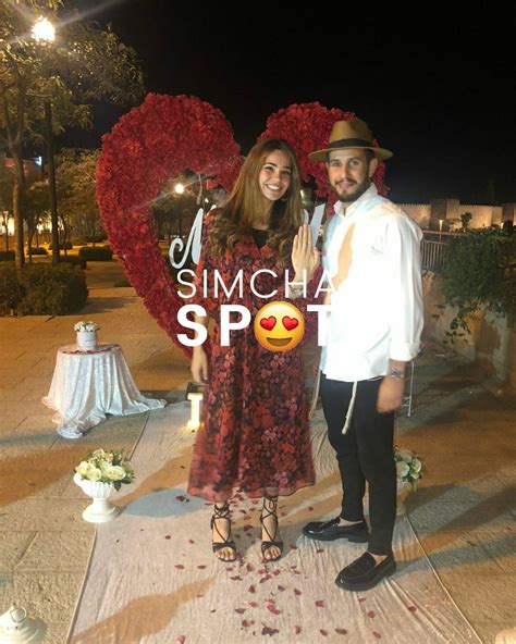 Engagement Of Barak Levy To Batya Ben Shoshan Simcha Spot