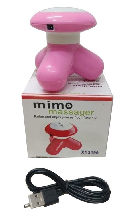 Plastic Mimo Electric Massager For Body Relaxation Model Namenumber