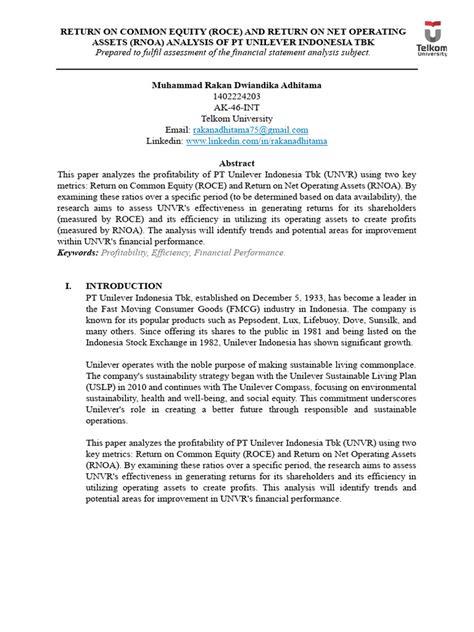 Fsa Assignment 2 Muhammad Rakan 1402224203 Pdf Capital Structure Equity Finance