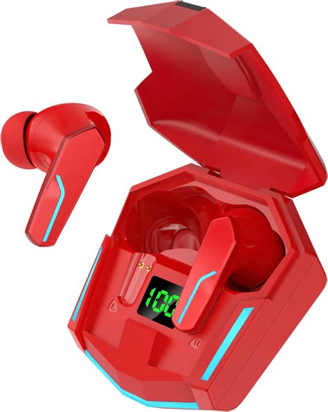 Amazon Com Myjoy Cool Wireless Earbuds Wireless Gaming Earbuds Bluetooth Gaming Earbuds