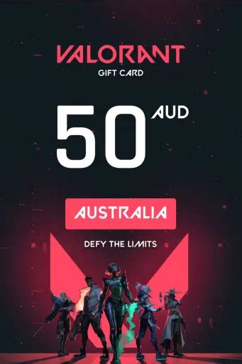 Buy Valorant 50 Aud T Card Australia Digital Key