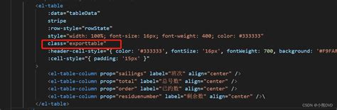 【element Plus 表格常见操作】element 字体加粗 Csdn博客