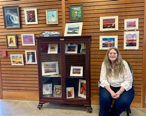 Cathy Stewart Displays Works At Mendon Public Library Mendon Honeoye Falls Lima Sentinel