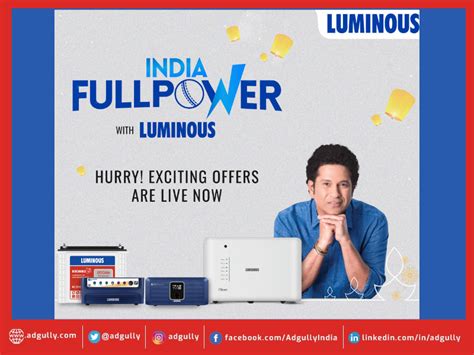 Luminous Power Technologies Launches â€œindia Full Powerâ€ Campaign