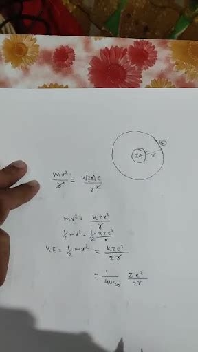 Q1 Derive The Expression Of Energy Of N Electrons In Sohris Rth Orkit A