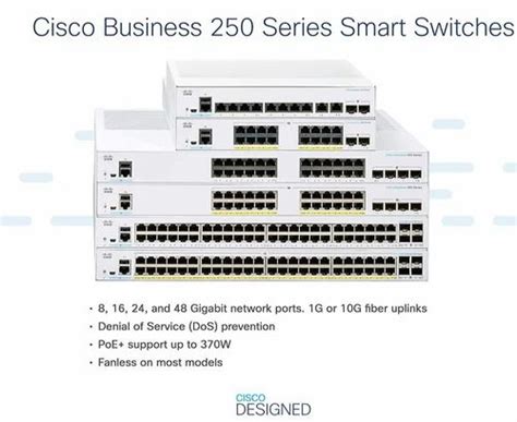 Cisco Cbs 250 Network Switch Lan Capable White At Rs 35000 In Pune