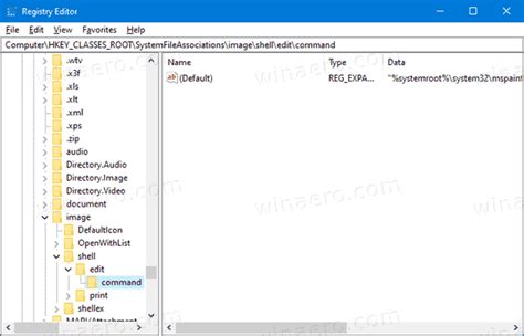 Change App For Edit Image Context Menu Command