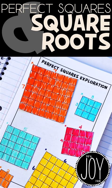 Perfect Squares And Square Roots Worksheet Square Worksheet