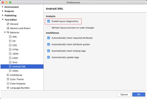 diagnóstico de diseño de android xamarin microsoft learn