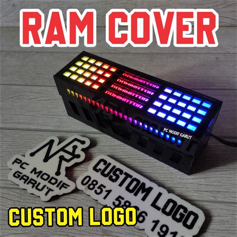 Ram Cover อุปกรณ์เสริมคอมพิวเตอร์ Gaming Led Rgb Dominator Edition Shopee Thailand