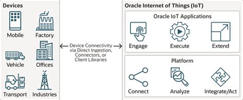 Learn About Options For Connecting Devices To Oracle Iot Applications