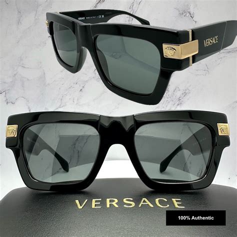 Versace Versace Sunglasses Black Gold Special Project Dwayne Wade Grailed