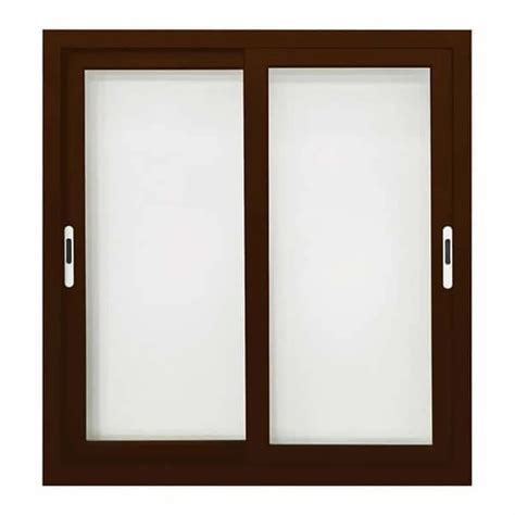 Powder Coated Aluminium Frame Glass Double Door Hinged Window For Home