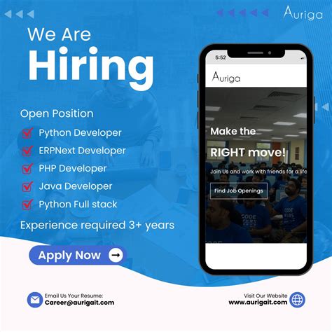 Hiring Auriga Rashi Bhatia