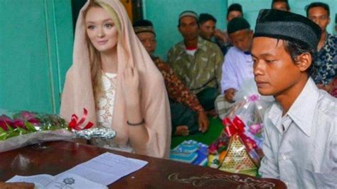 Viral Kisah Pemuda Magelang Nikahi Cewek Bule Asal Inggris Ternyata Ini Faktanya Tribunjabar Id