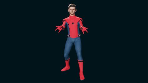 Spider Man 3d Turbosquid 2084046