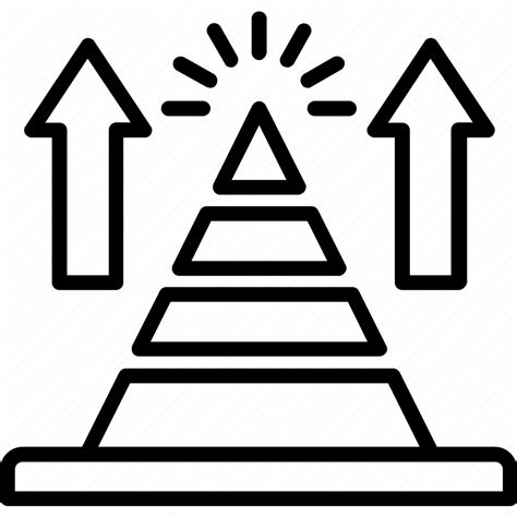 Chart Diagram Hierarchy Organisation Pyramid Icon Download On