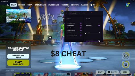 Cheating With The Best Fortnite Cheat In Ranked 🏆 Youtube